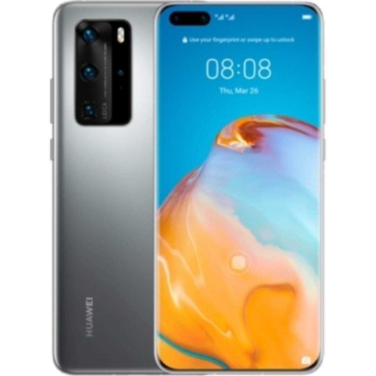 HUAWEI P40 PRO 256GB 8GB RAM 5G DUAL SILVER EU ELS-NX9 - από την ...