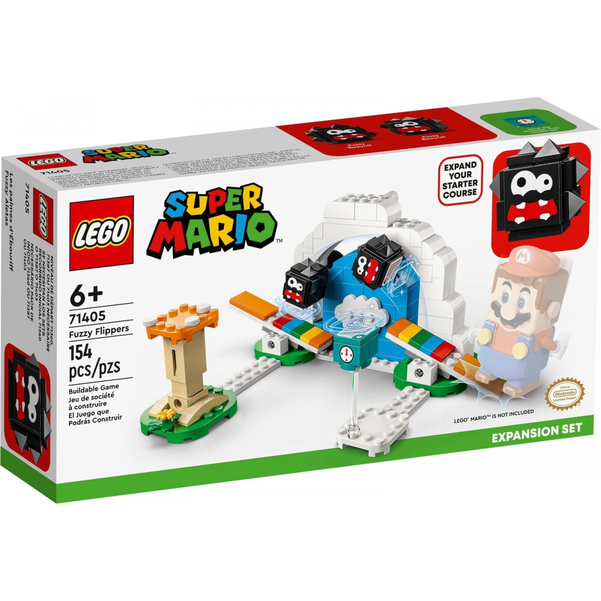 LEGO SUPER MARIO 71405 FUZZY FLIPPERS EXPANSION SET - από την κατηγορία ...